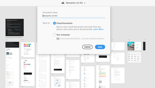 Free Semantic UI Template Helps You Design Faster | Adobe XD Ideas